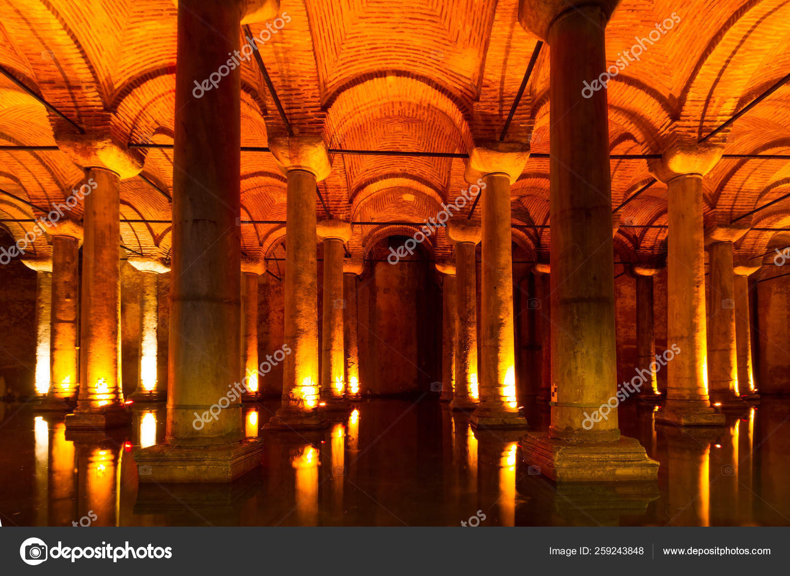 Yerebatan Basilica Cistern Inside Out In Istanbulinside