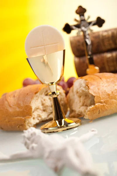 Holy Communion Bright Background Saturated Concept Stock Photo by ...