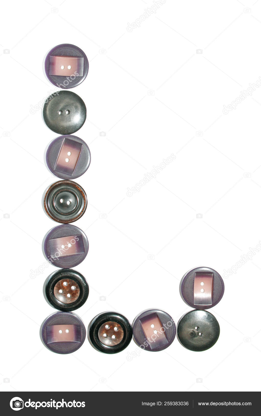 L Letter Buttons