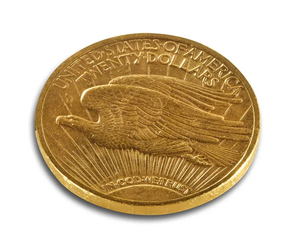 Double eagle gold coin, isolated Stock Photo by ©Sonar 6276711