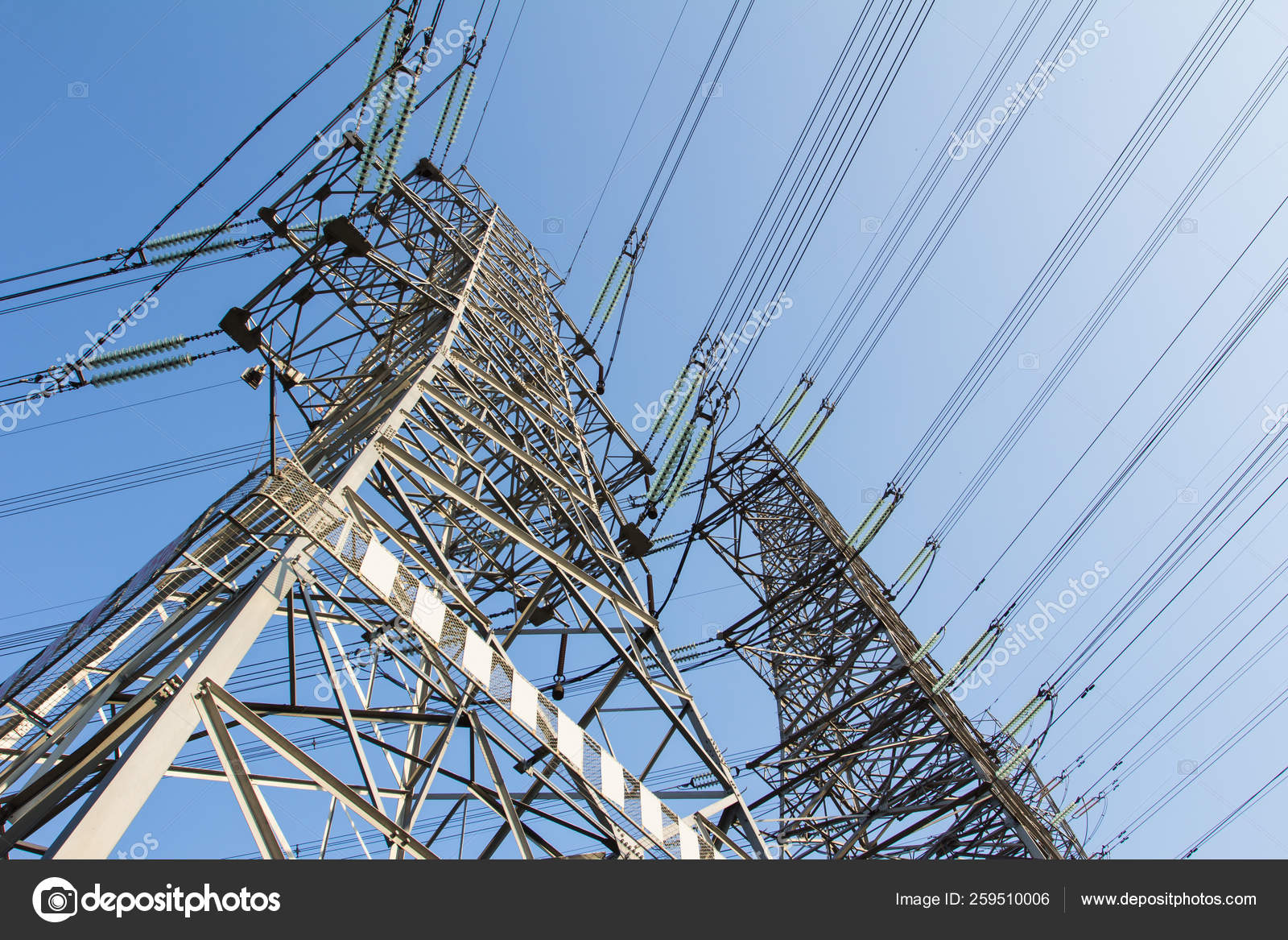 Power Tower Sky Background Stock Photo by ©YAYImages 259510006