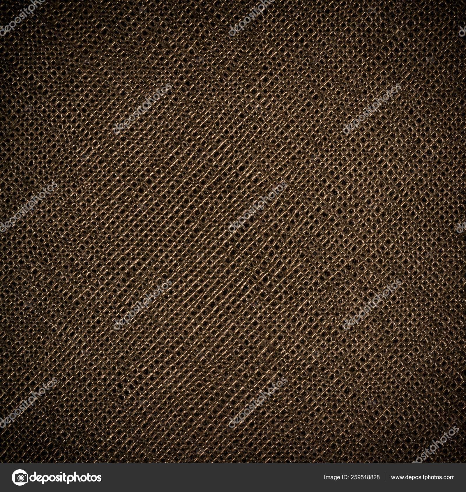Seamless Brown Leather Texture Golden Reflex Extreme Close Stock Photo ...