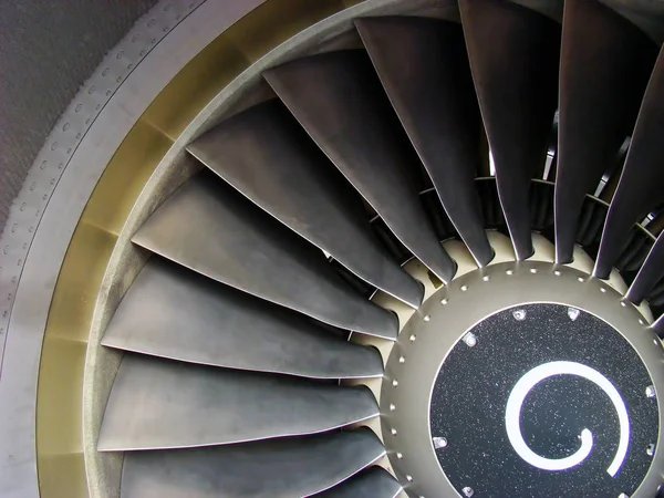 Close Turbofan Jet Engine Modern Airliner Stock Photo by ©YAYImages ...