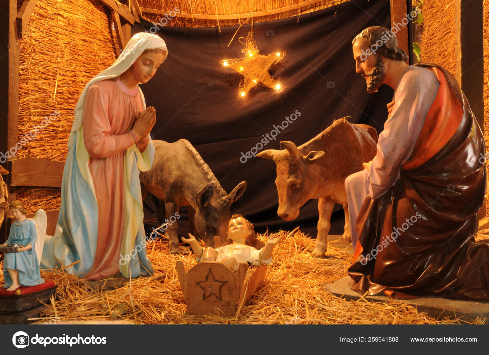French Nativity Scene