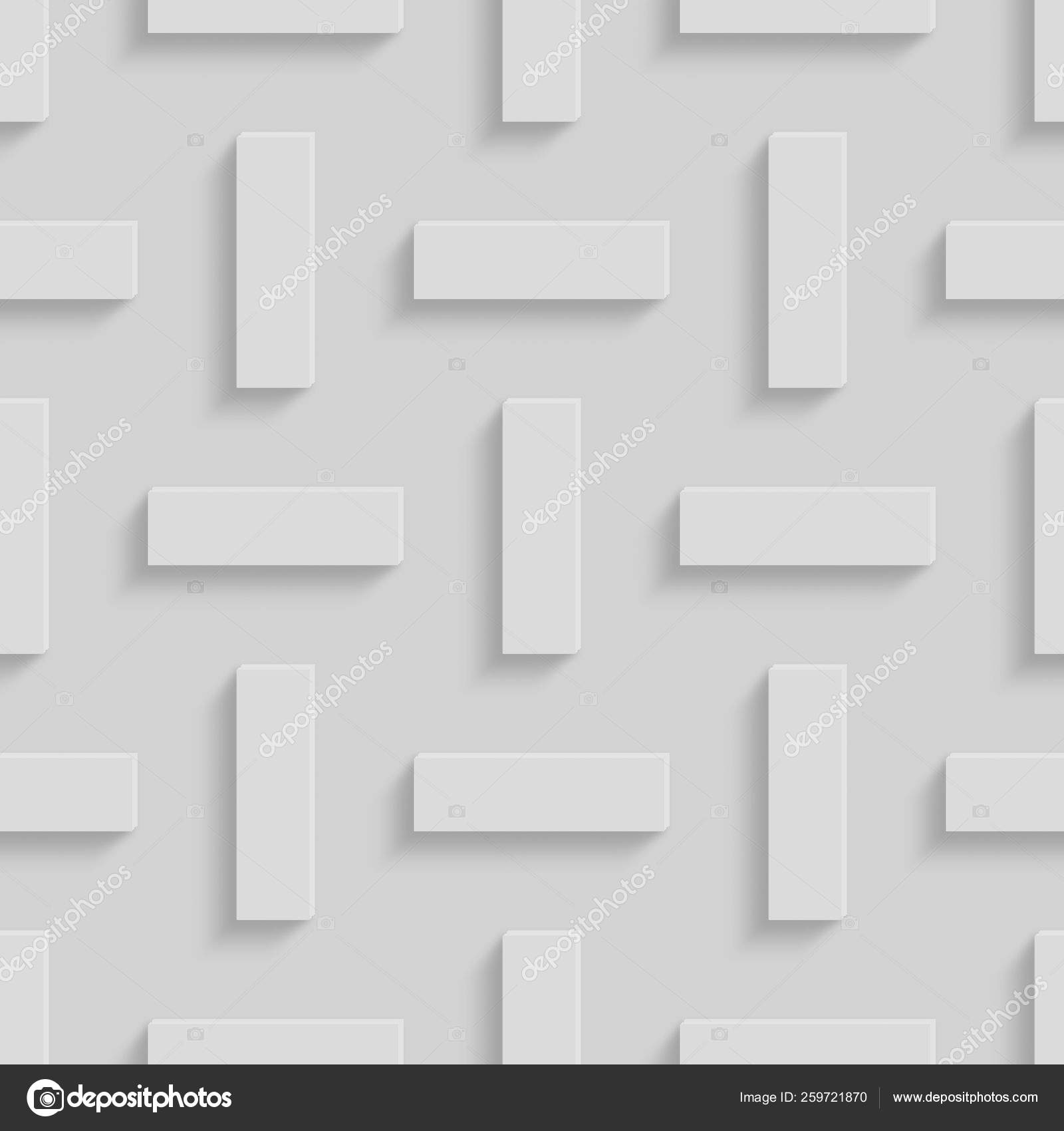 Seamless Repeatable Patterns Beveled Shapes Abstract Grayscale ...
