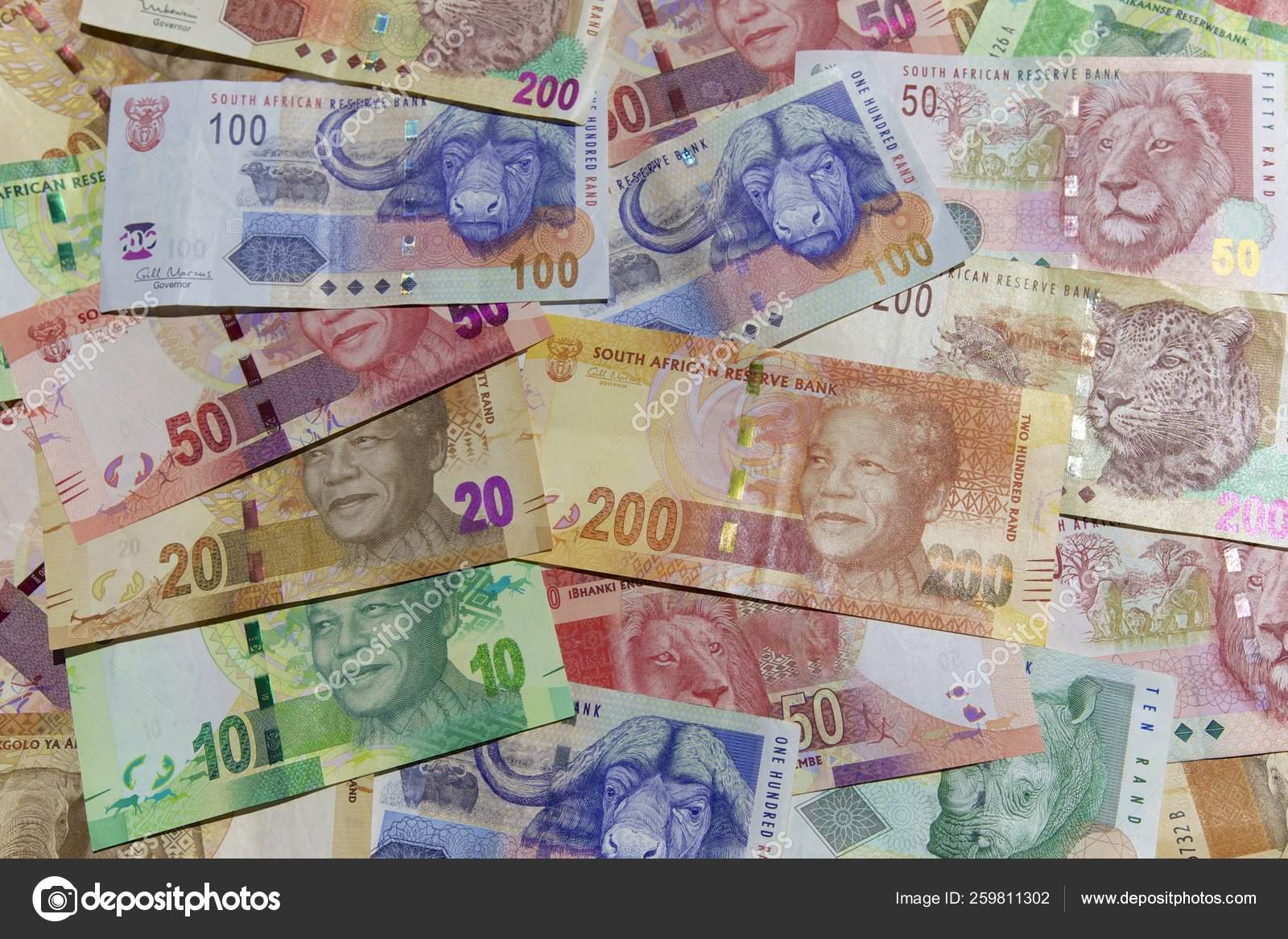 Old South African Money