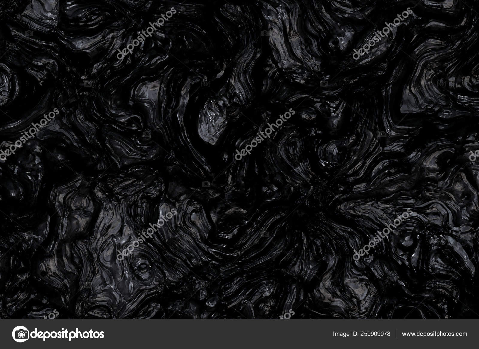 Obsidian Rock Texture