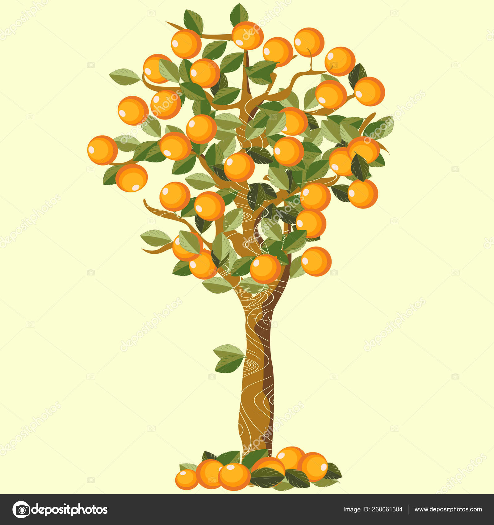 Orange Tree Sketch