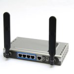 Wireless Modem Router Isolated White Background Stock Photo by ...