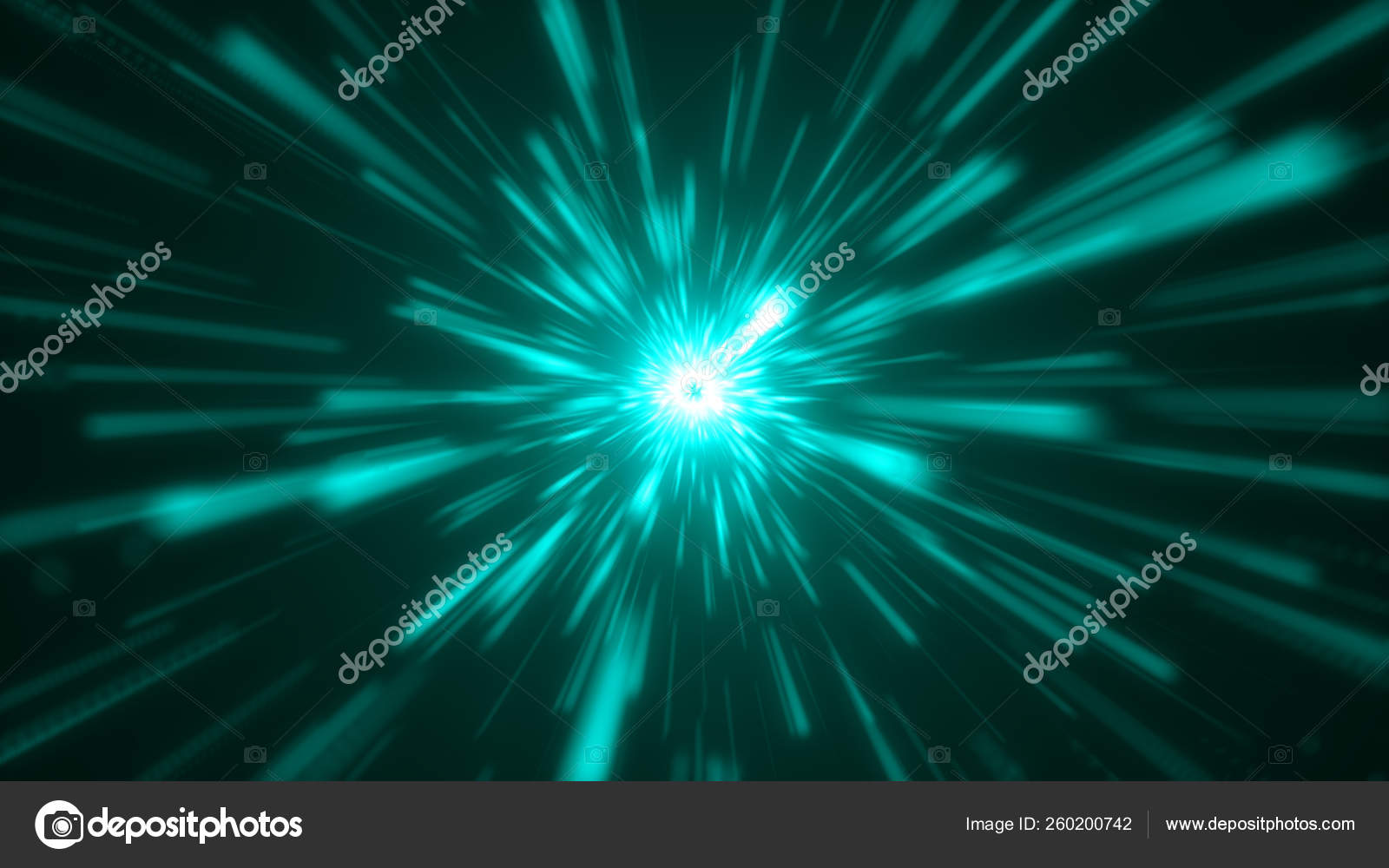 Space Traveling Particle Zoom Background Rendered Stock Photo by ...