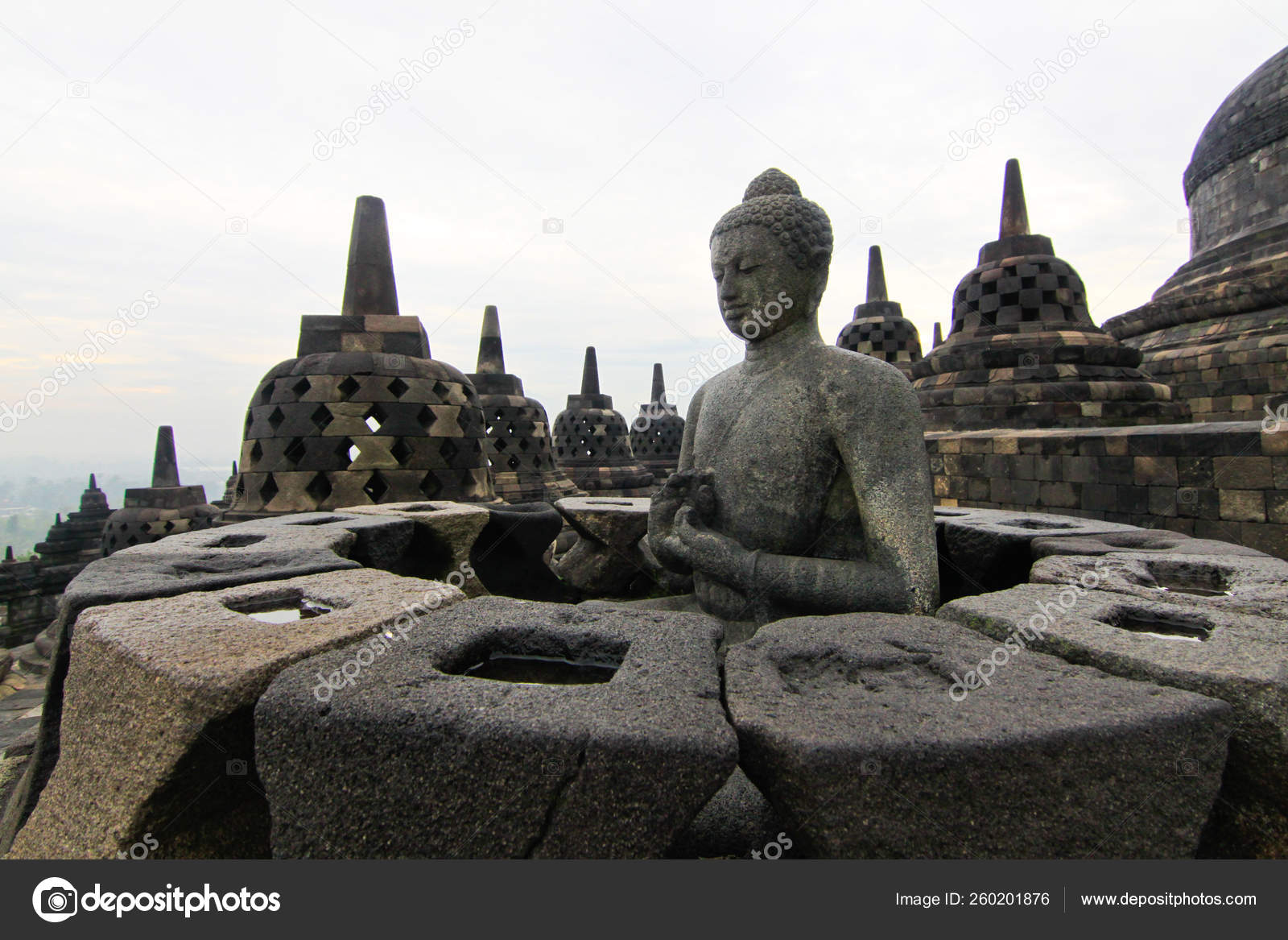 Borobudur Temple Yogyakarta Java Island Indonesia – Stock Editorial ...