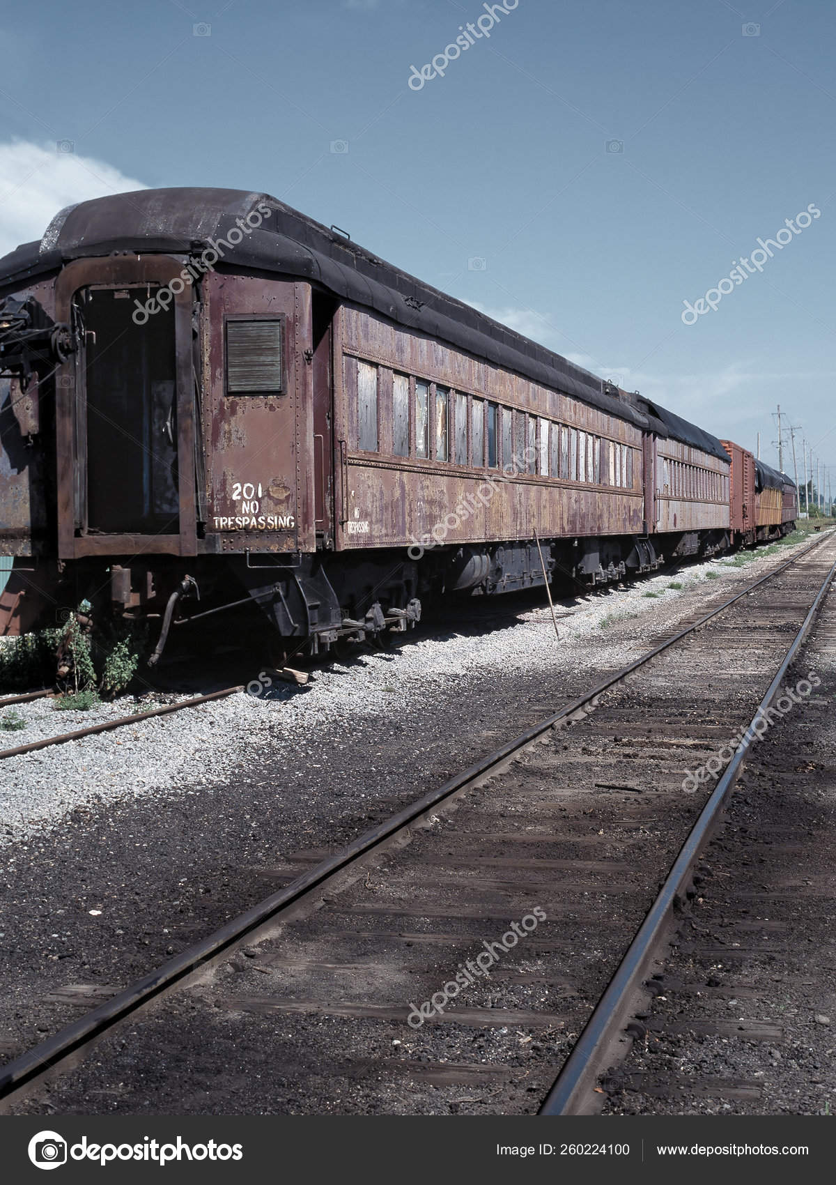 Inside Old Passenger Train
