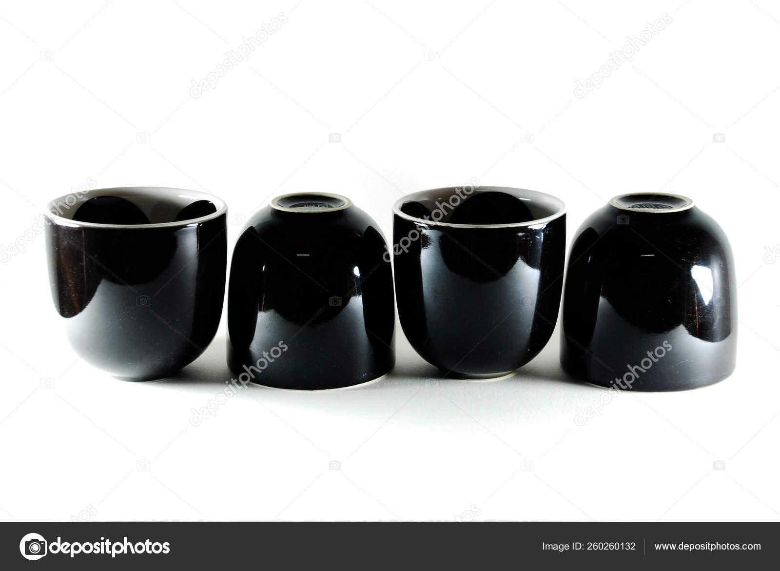 Turn Cup Upside Black White Stock Photo by ©YAYImages 260260132
