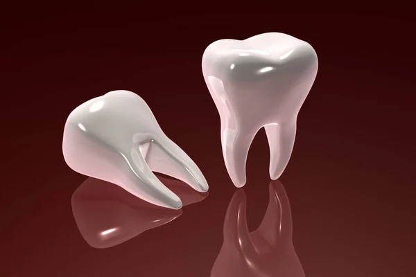 Digital Illustration Teeth Color Background Stock Photo by ©YAYImages ...