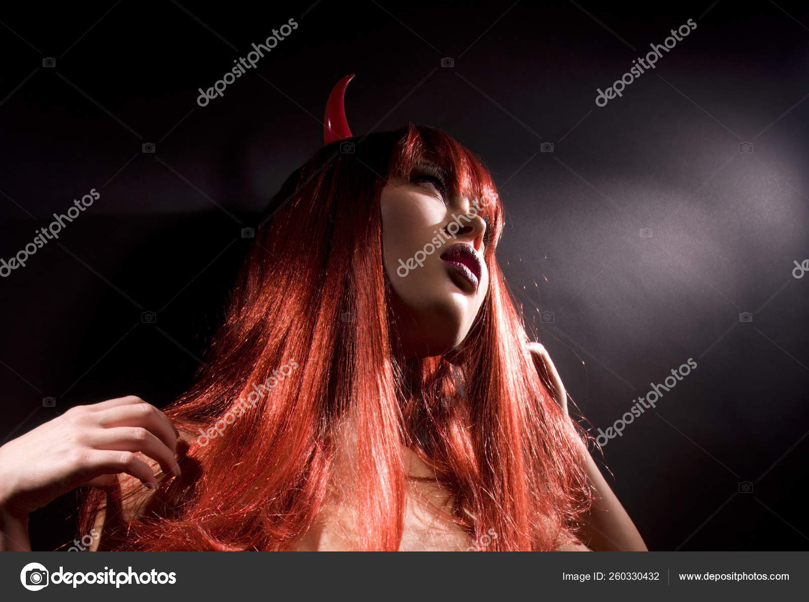 Red Headed Devil Woman