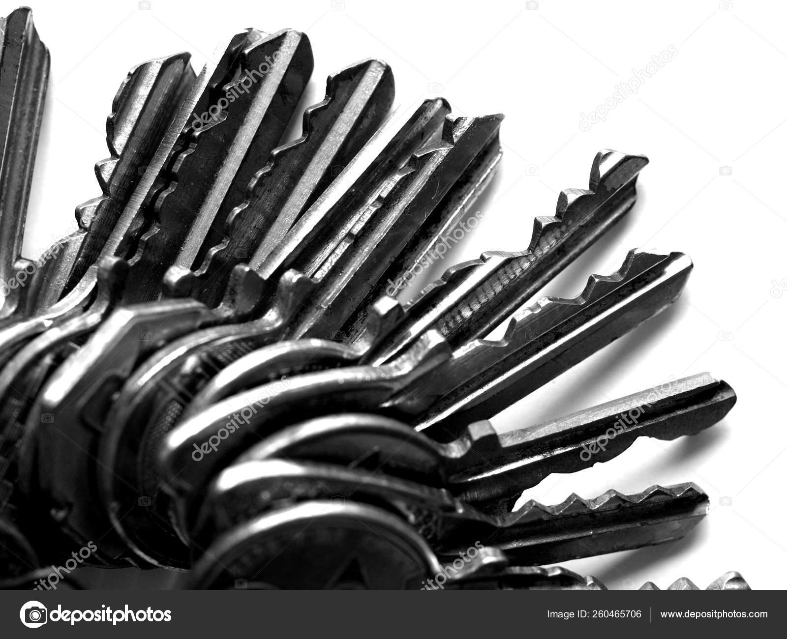 Close Keys White Stock Photo by ©YAYImages 260465706