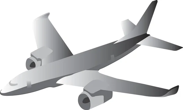 Airplane Shadows Illustration White Background — Stock Photo ...