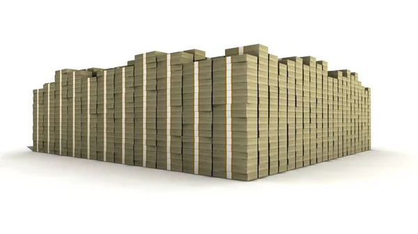 Huge Stack 100 Dollar Bill Bundles Stock Photo by ©YAYImages 262378562