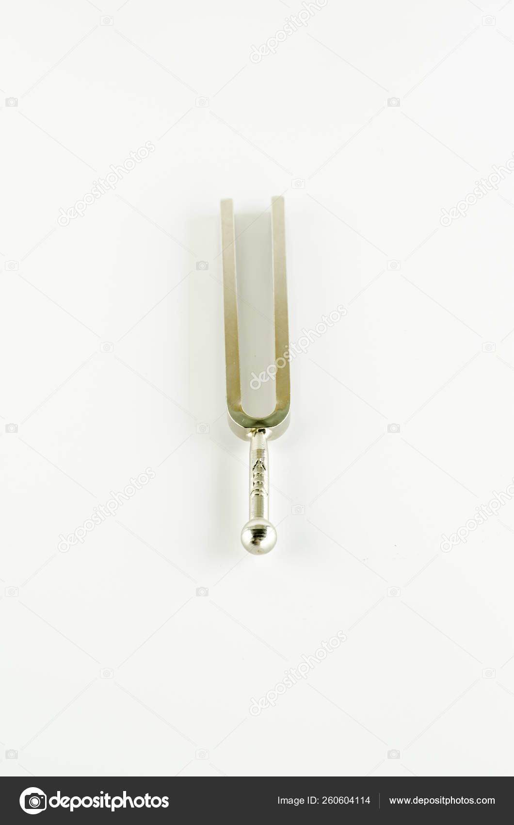 Music Tools Tuning Fork White Background Stock Photo by ©YAYImages ...