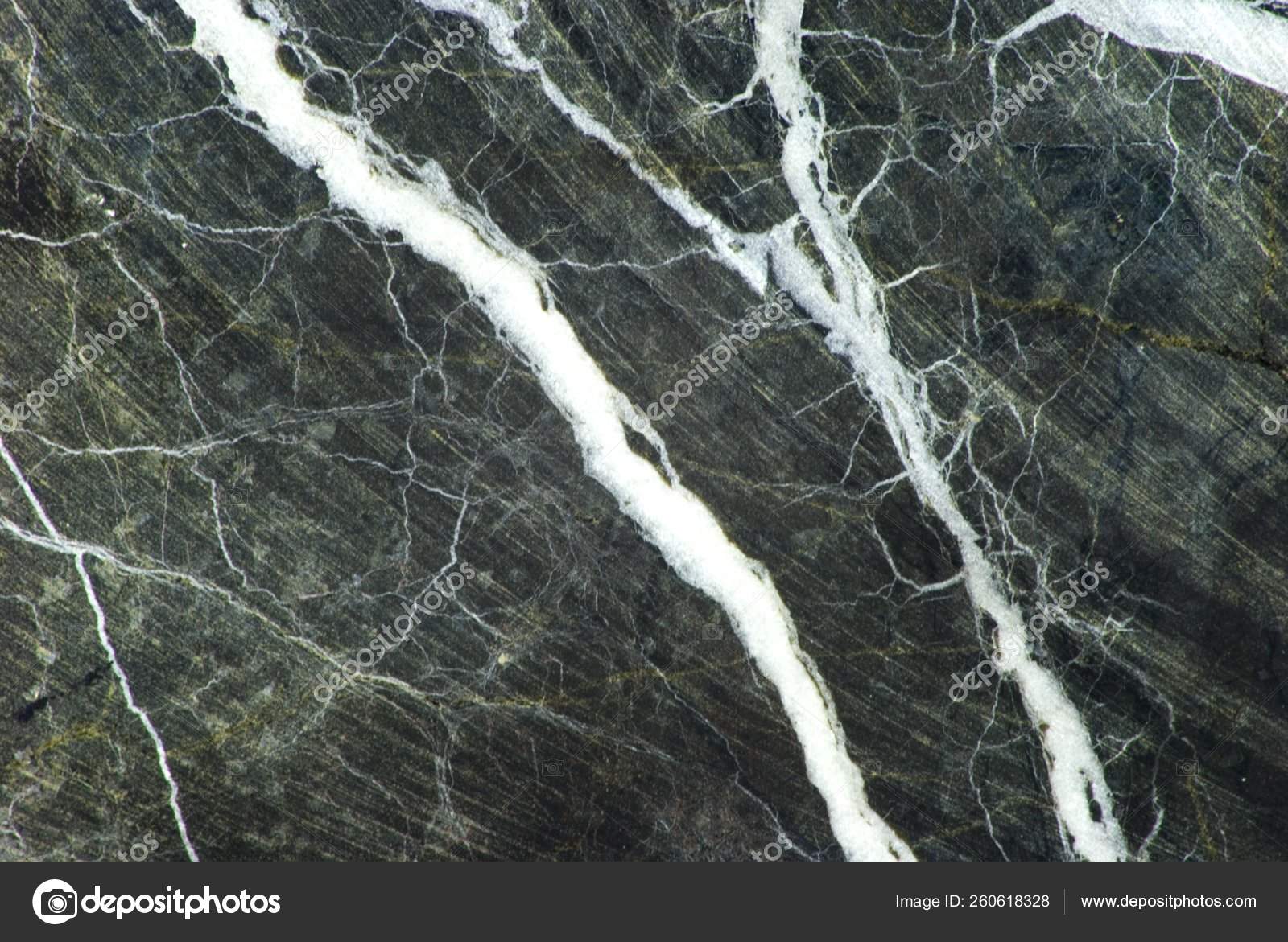 Green Marble White Veins Smattering Grey Color Stock Photo by ...