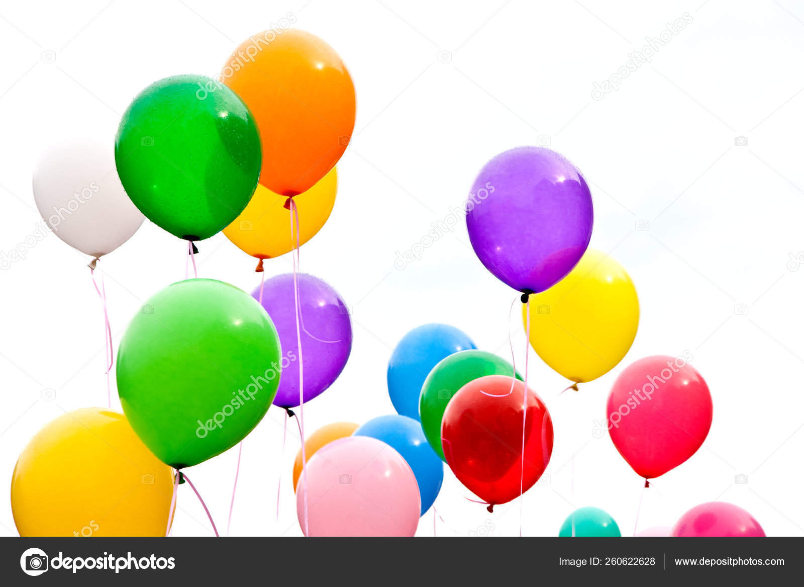 Party Balloons Group Sky Background Stock Photo by ©YAYImages 260622628