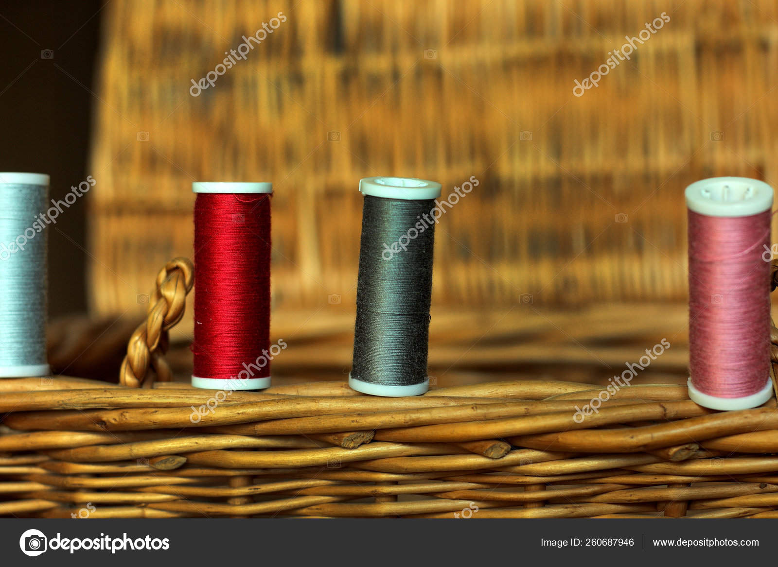 Colorful Threads Put Different Combinations ⬇ Stock Photo, Image by ...