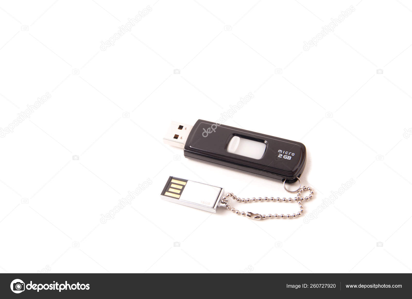 Two Usb Keys Showing Different Sizes Stock Photo by ©YAYImages 260727920