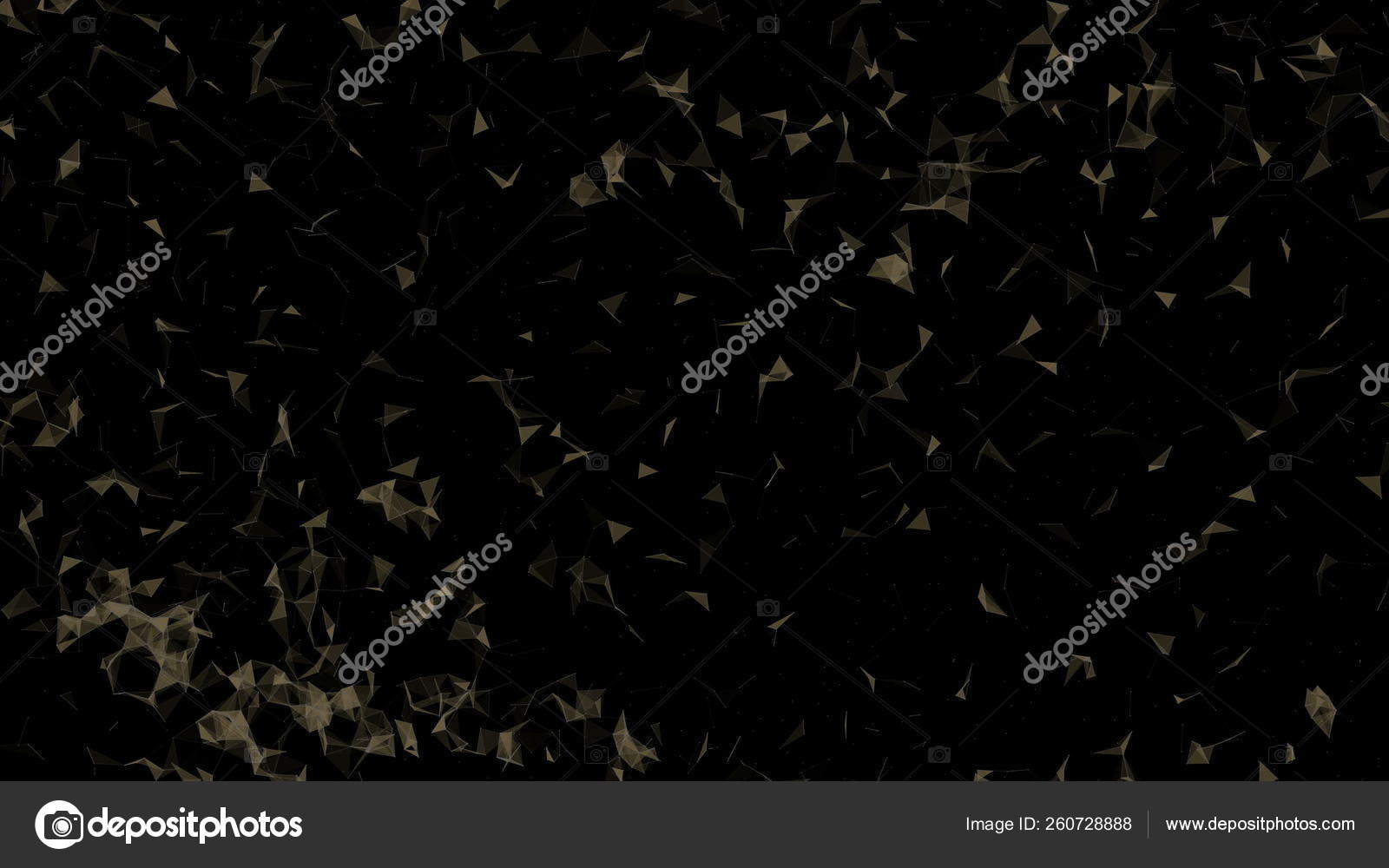 Wireframe Plexus Space Technology Background Rendered Stock Photo by ...