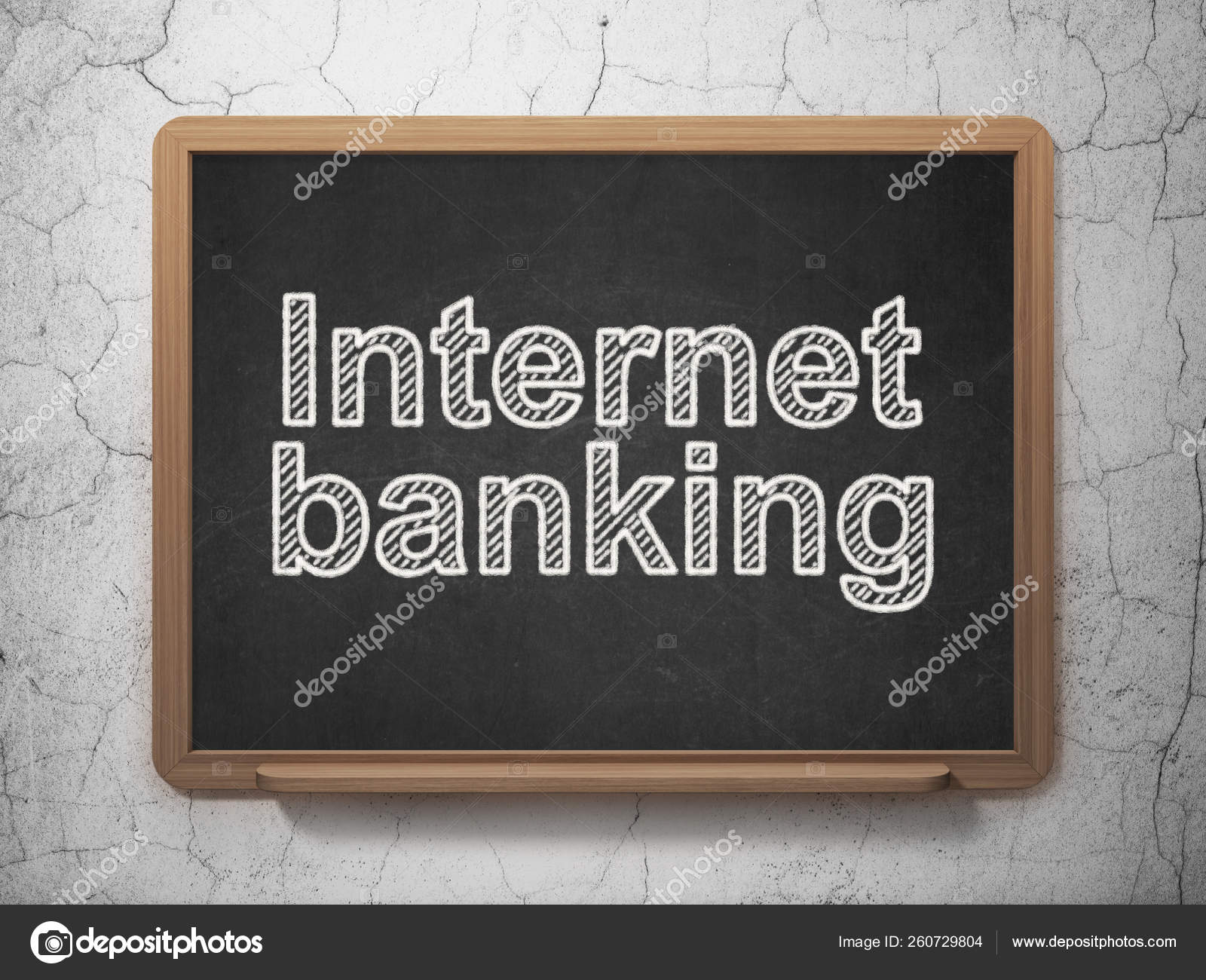 Currency Concept Text Internet Banking Black Chalkboard Grunge Wall Background Stock Photo by ...