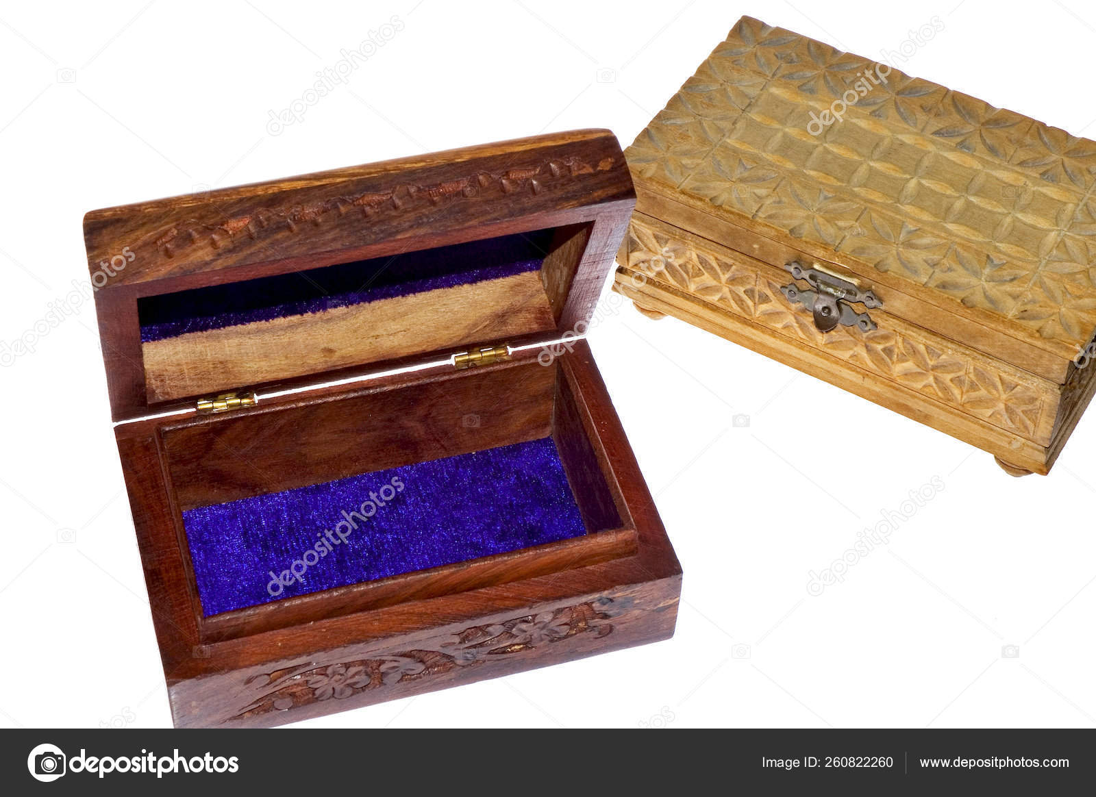 Two Caskets Isolated White Background Stock Photo by ©YAYImages 260822260
