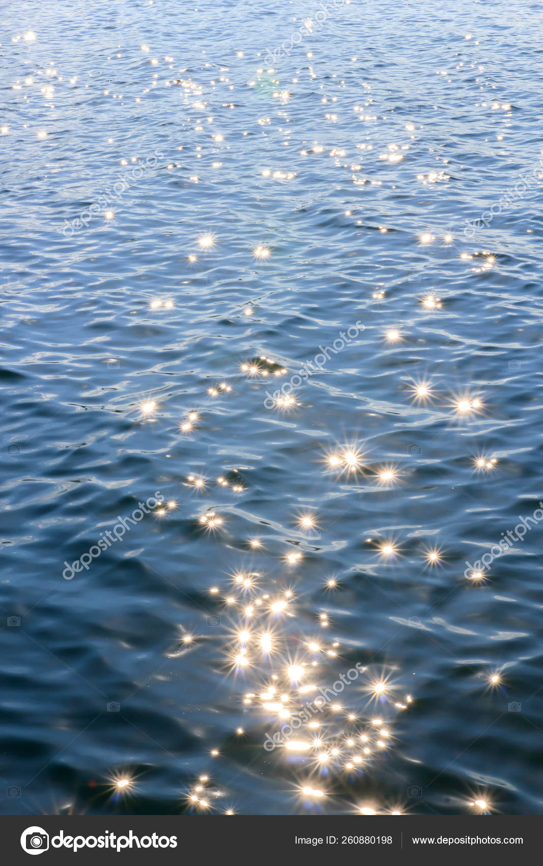 Light Shining Through Water
