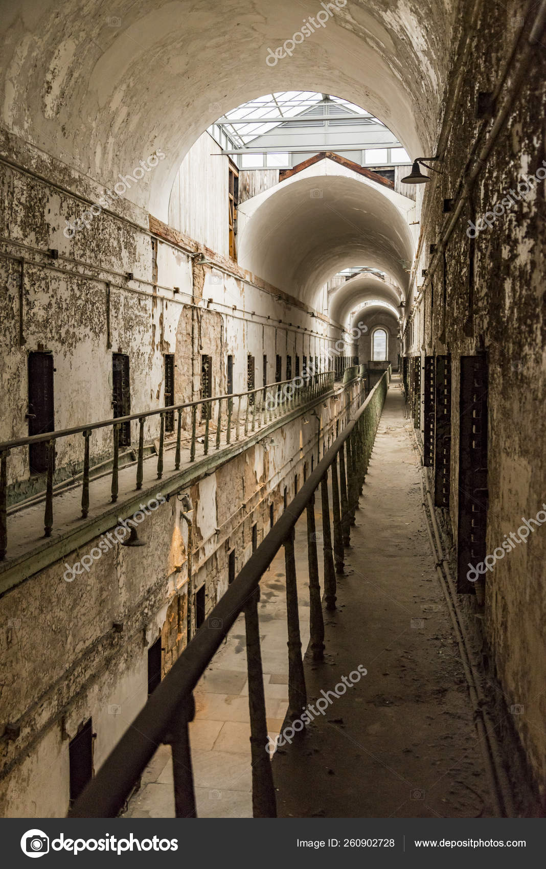 Historic Eastern State Penitentiary Philadelphia Pennsylvania Stock ...