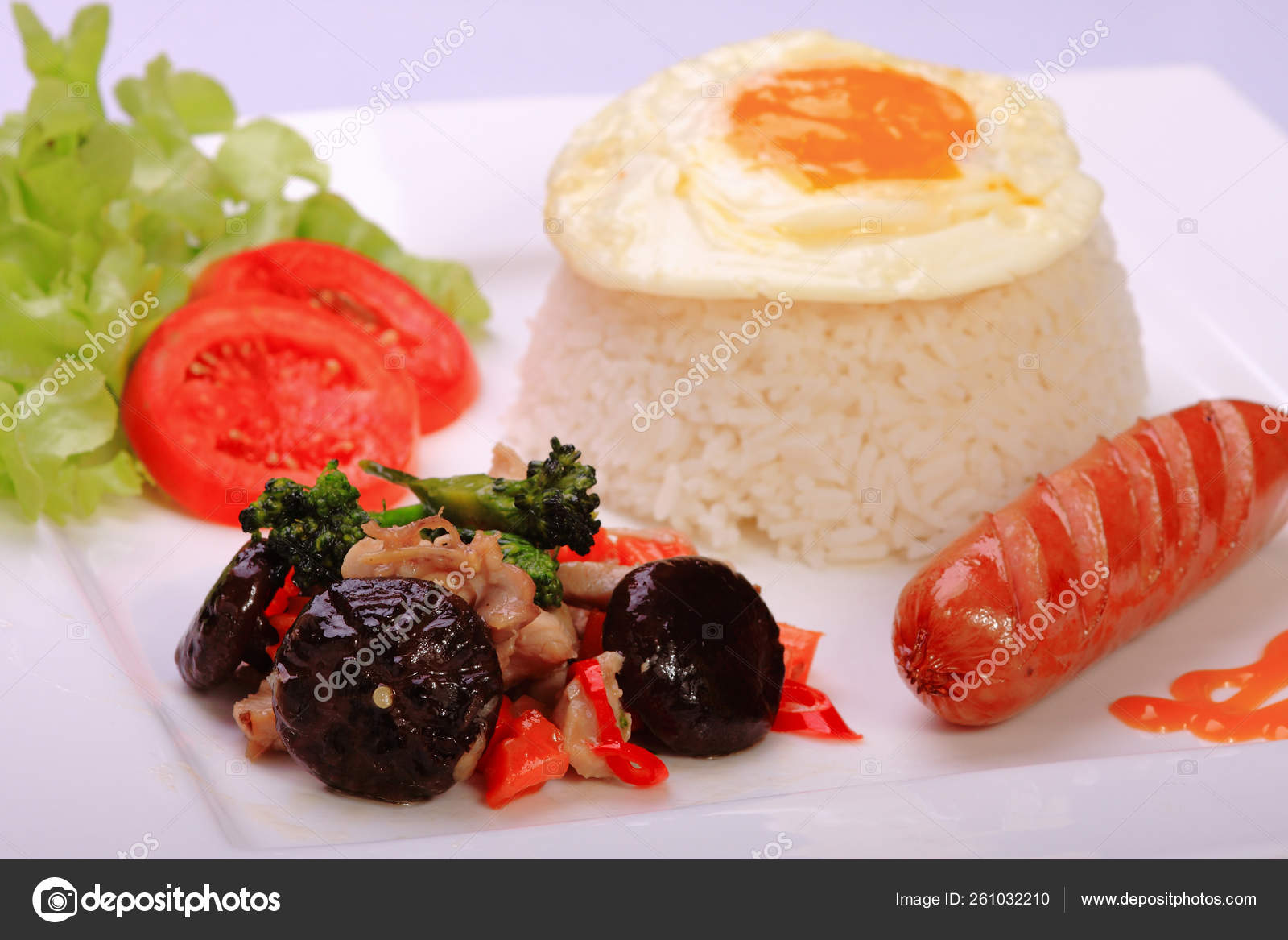 Many Food Menu Eat — Stock Photo © YAYImages #261032210