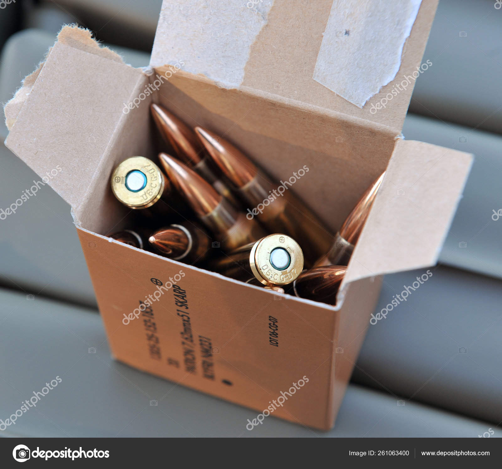 Some 62X51 Rounds Automatic Rifle Ag3 – Stock Editorial Photo ...