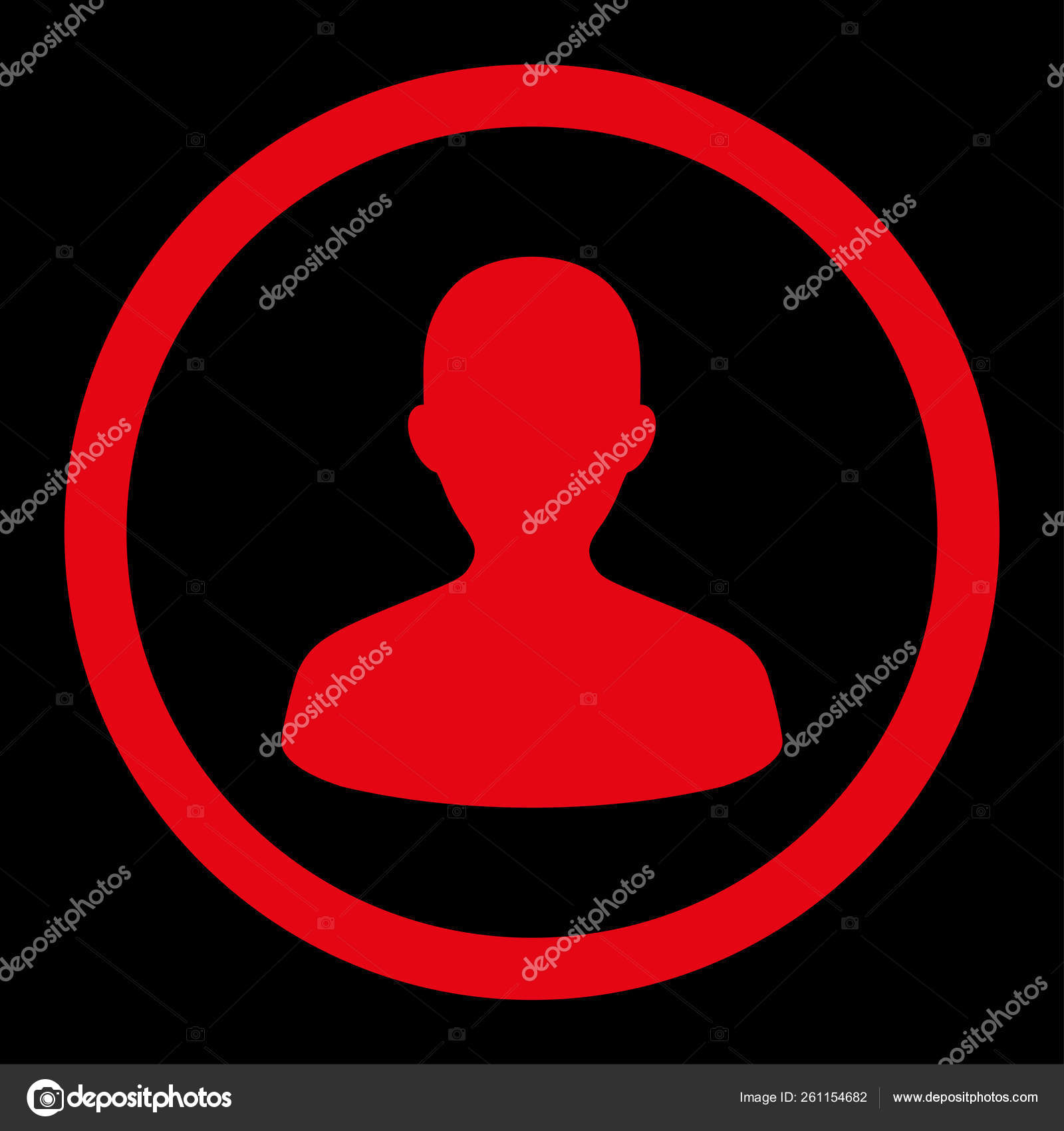 User Icon Red