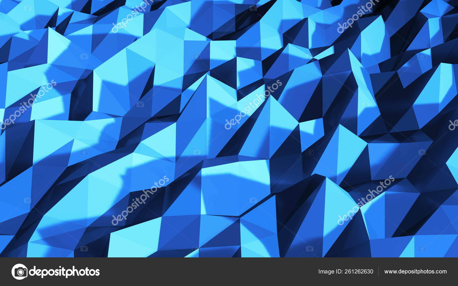 White Polygonal Geometric Surface Computer Generated Seamless Loop Abstract Motion — Stock Photo ...