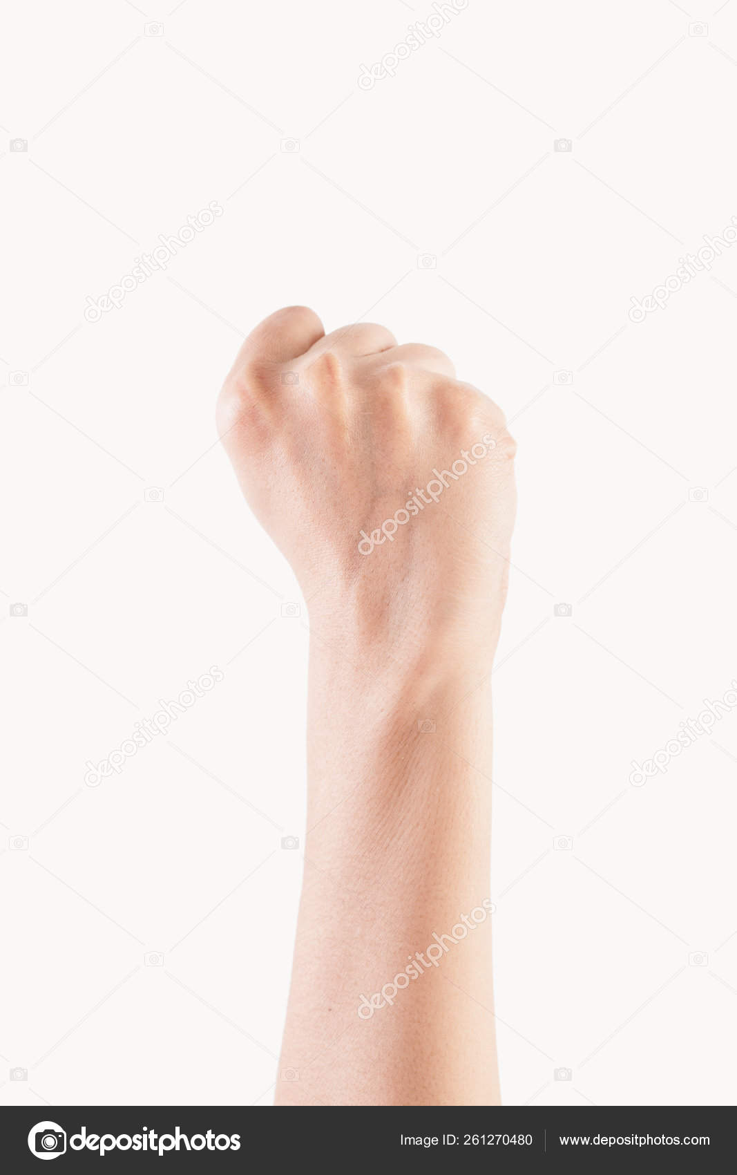 Mano Gesto Mujer Manos Aisladas Sobre Fondo Blanco: fotografía de stock © YAYImages #261270480 ...
