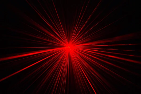Horizontal Red Laser Beam