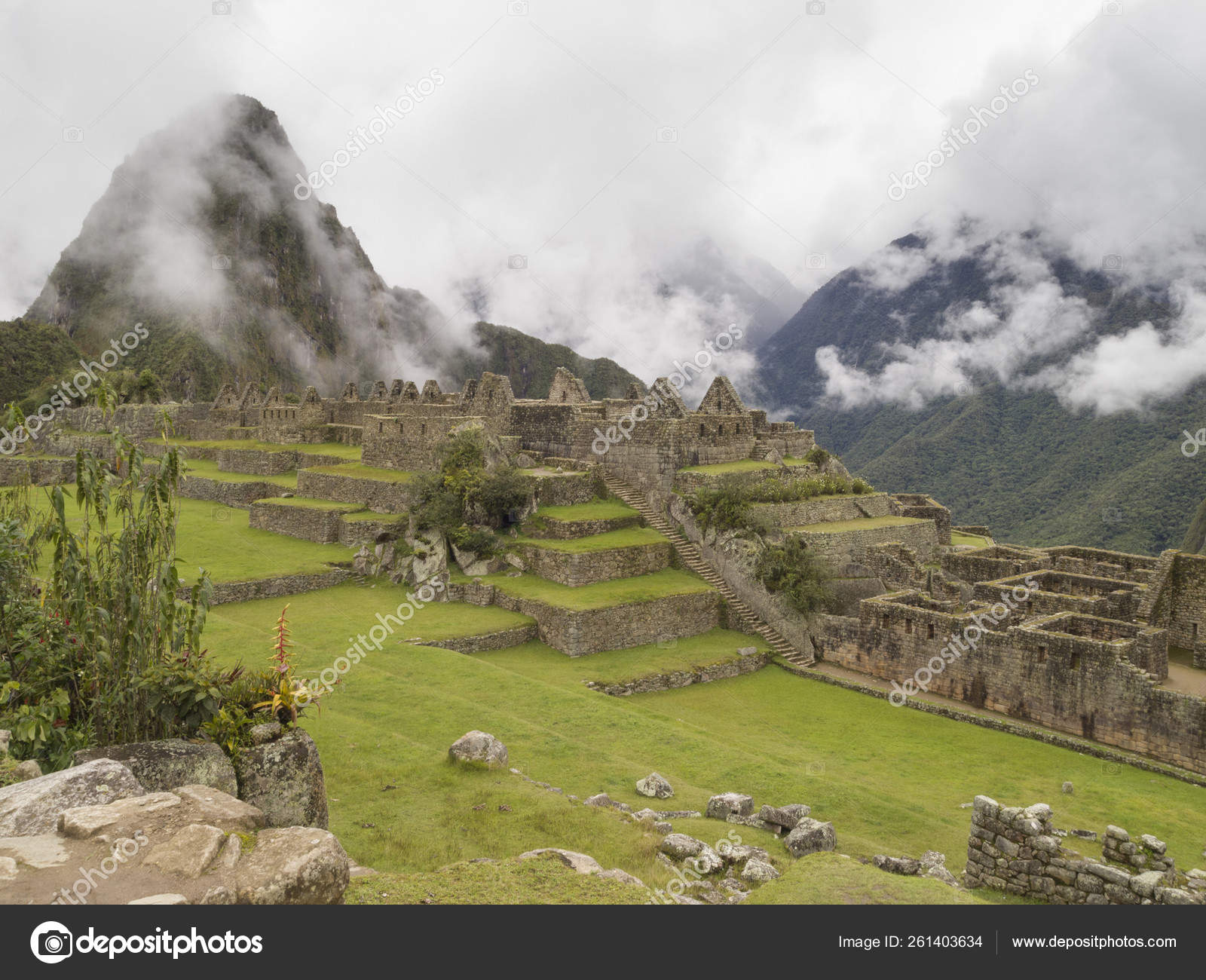 Machu Picchu Mysterious City Archaeological Site Pre Columbian ...