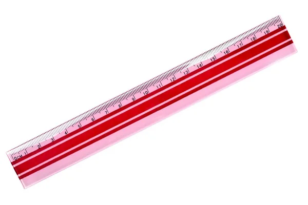 Ruler Isolated White Background — Stock Photo © YAYImages #262509518