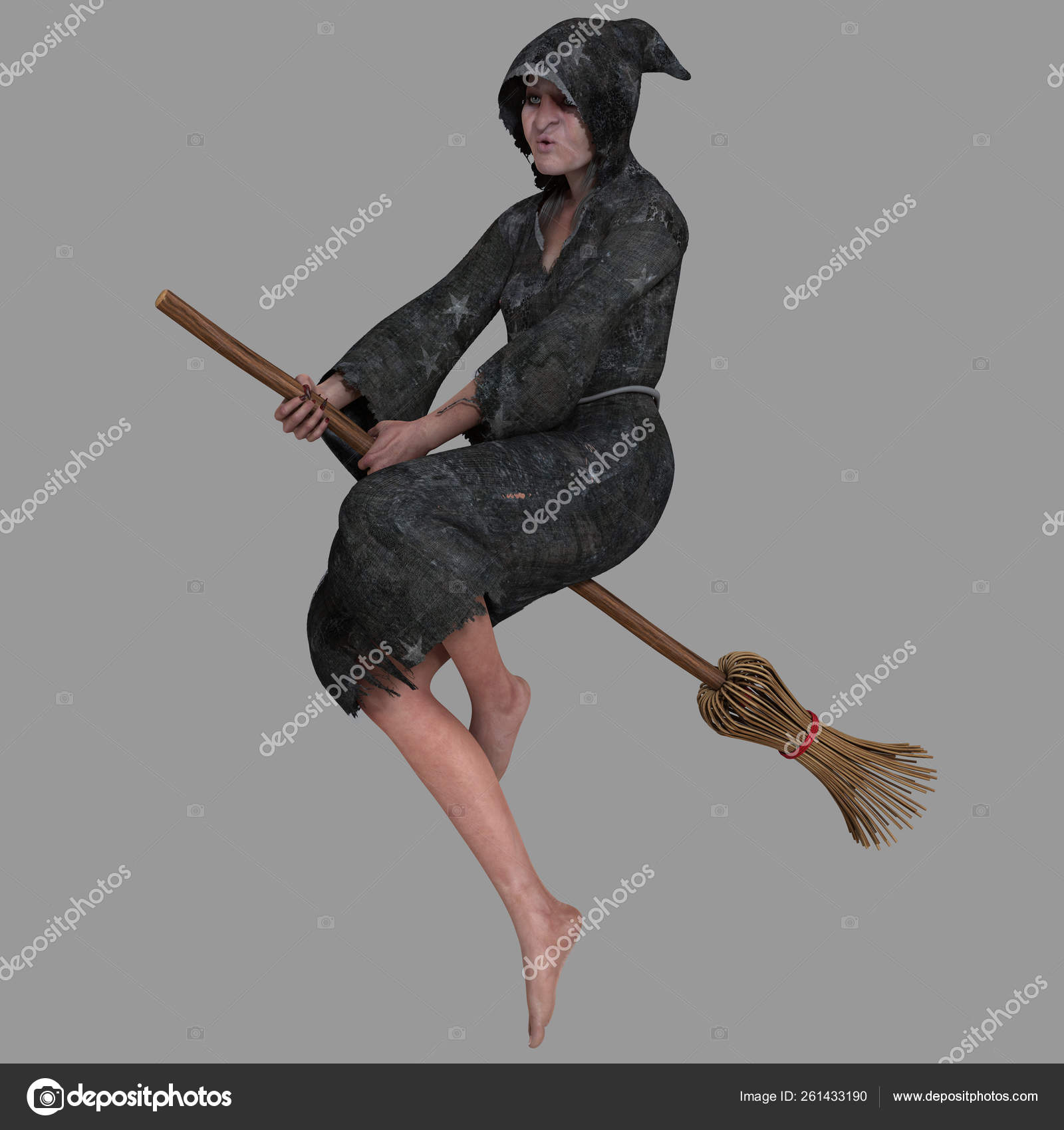 Old Witch Render Isolated Background Stock Photo by ©YAYImages 261433190