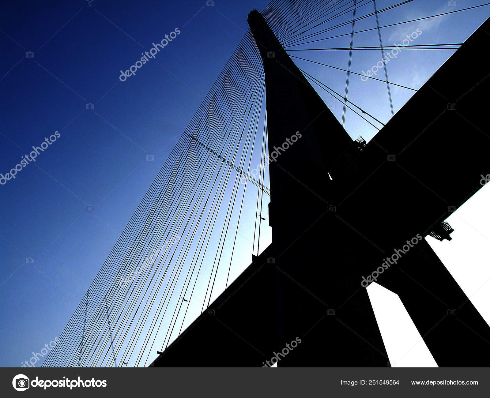 Biggest Sloping Rope Suspension Bridge Europe Stock Photo by ©YAYImages ...
