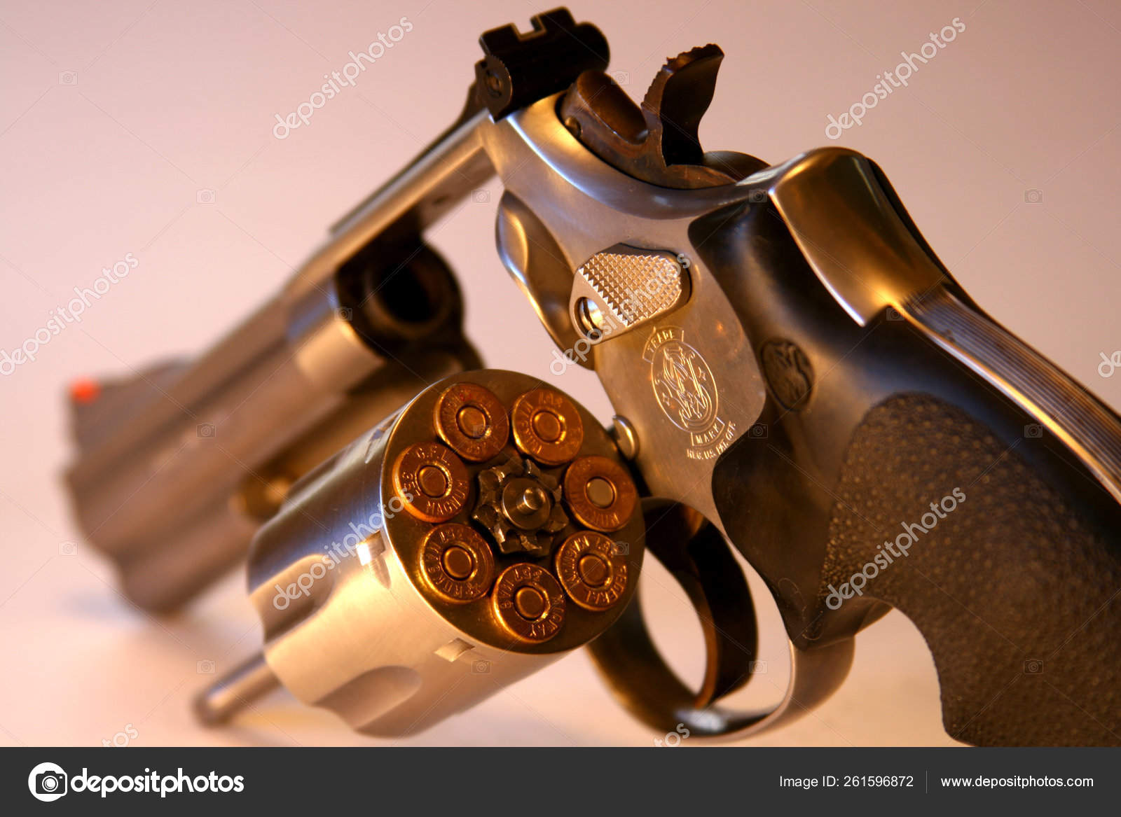 Loaded Revolver Barrel