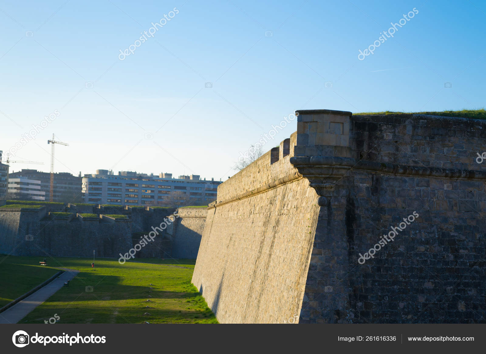 Citadel Pamplona Constructed Xvi Centuries Defensive Structure — Stock ...