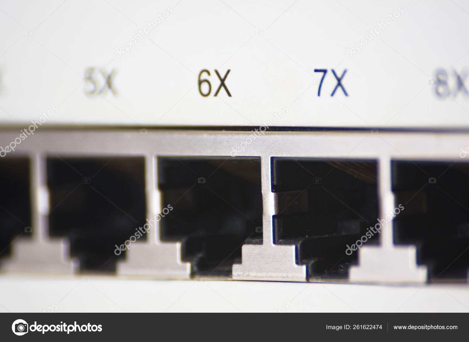 Rj45 Ports Network Switch Stock Photo by ©YAYImages 261622474