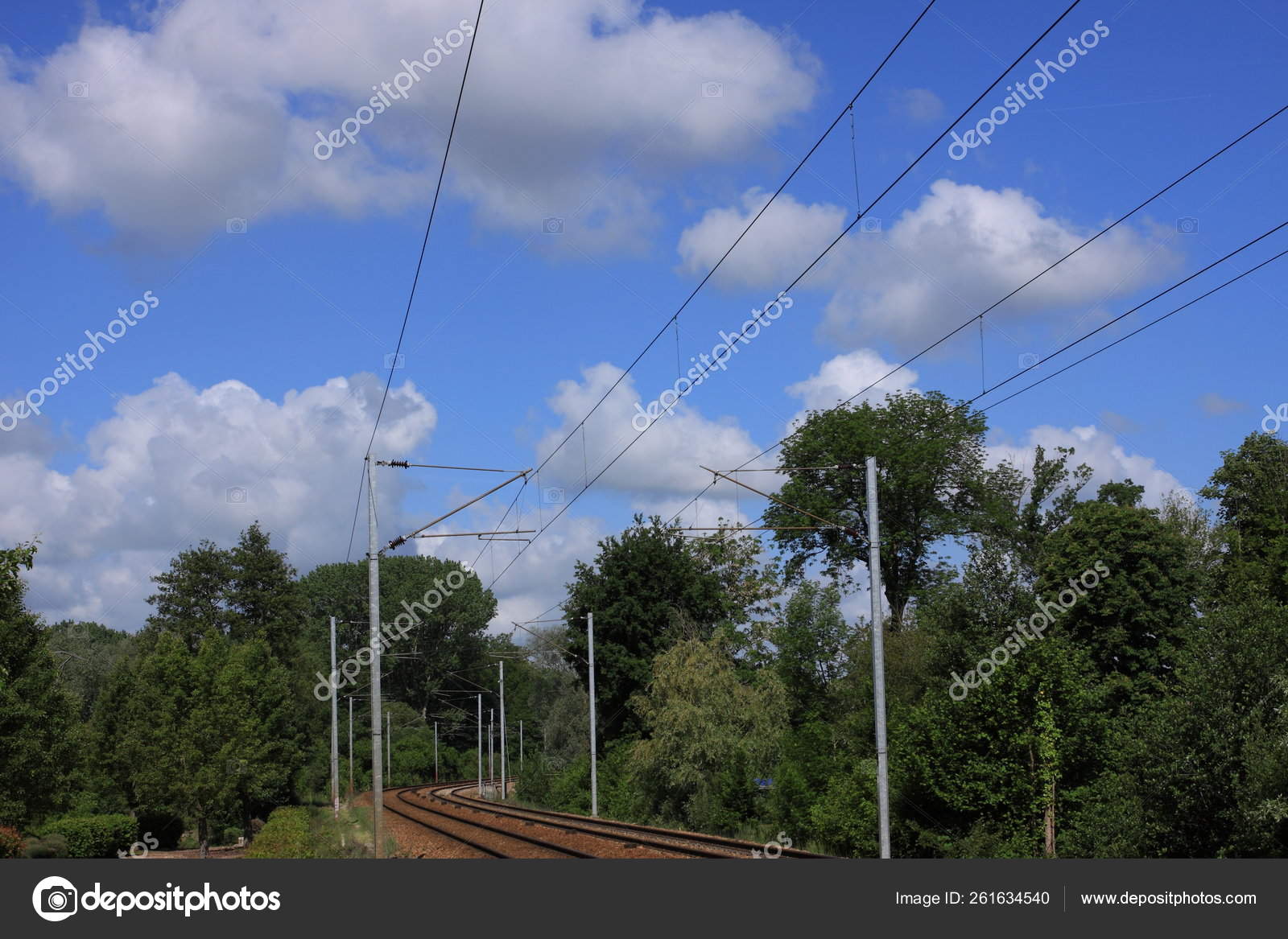 Catenary Railway Track – Stock Editorial Photo © YAYImages #261634540