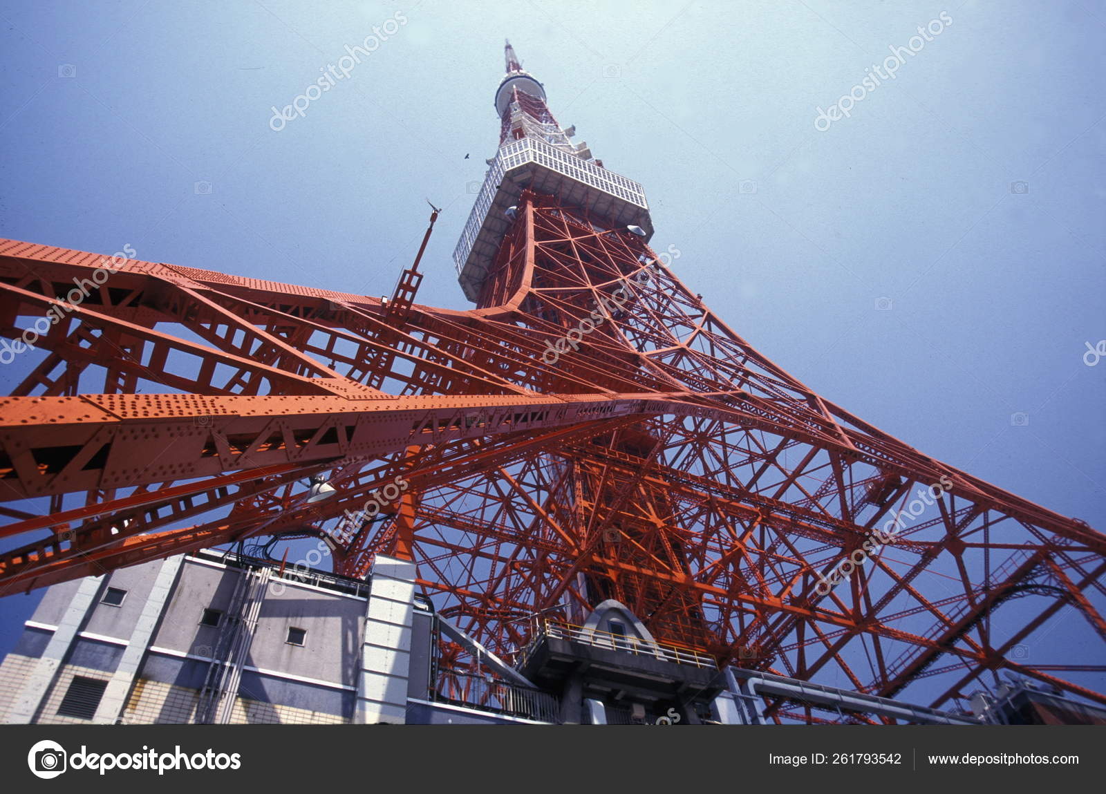 Tokyo Tower City Centre Tokyo Japan Asia – Stock Editorial Photo ...