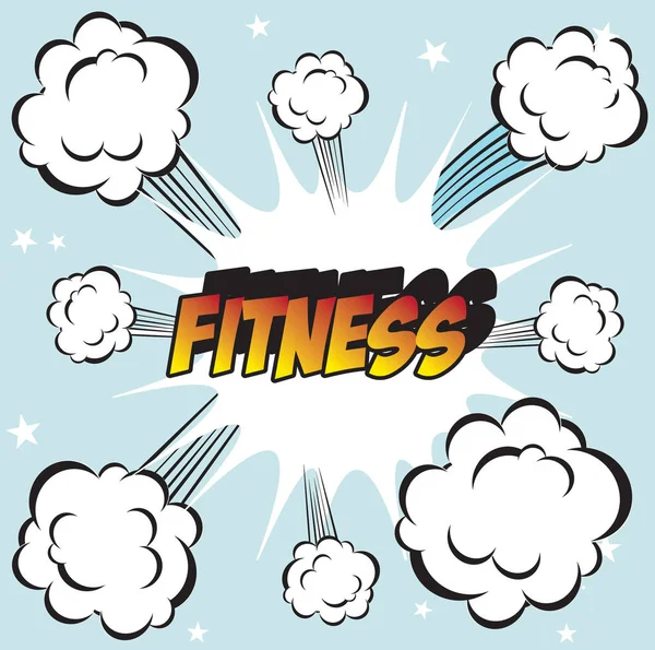 Illustration Explosion Big Fight Comics Book Style Stock Photo by ...