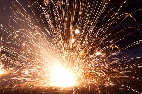 Firework Exploding Night Sky Background Stock Photo by ©YAYImages 261584672