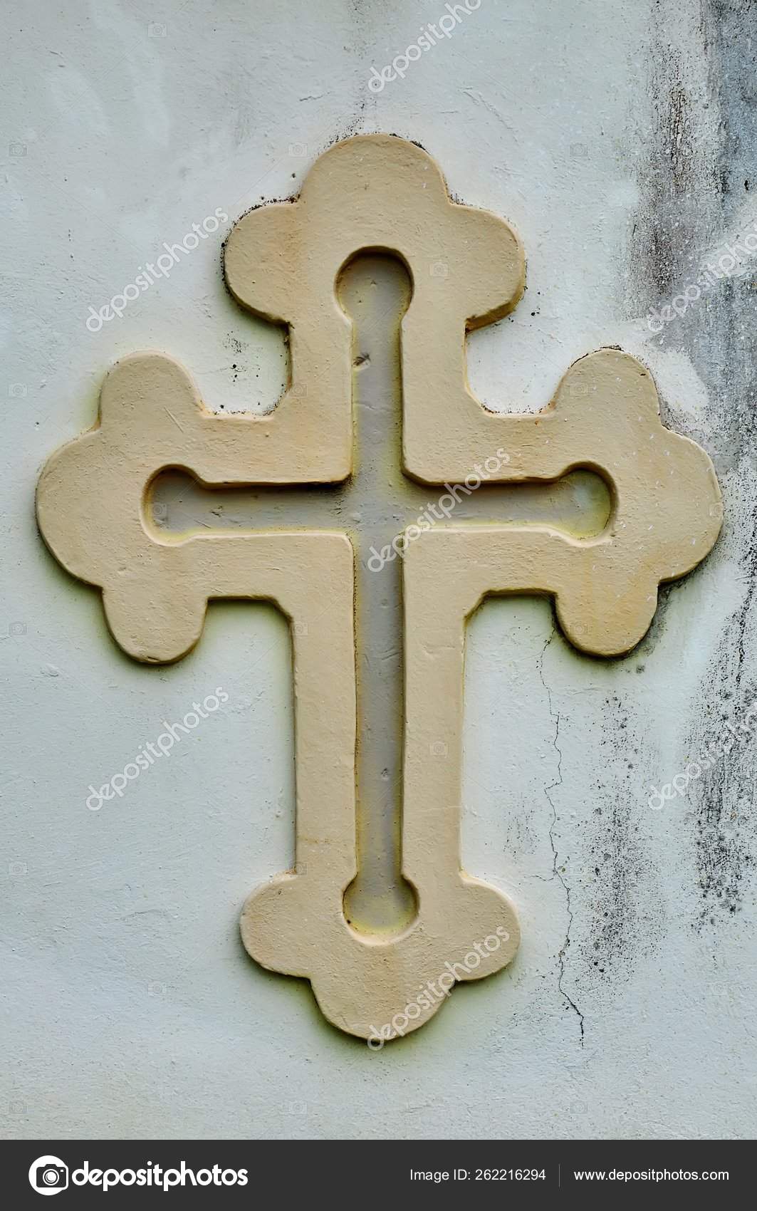 Cross Symbol Wall Stock Photo by ©YAYImages 262216294